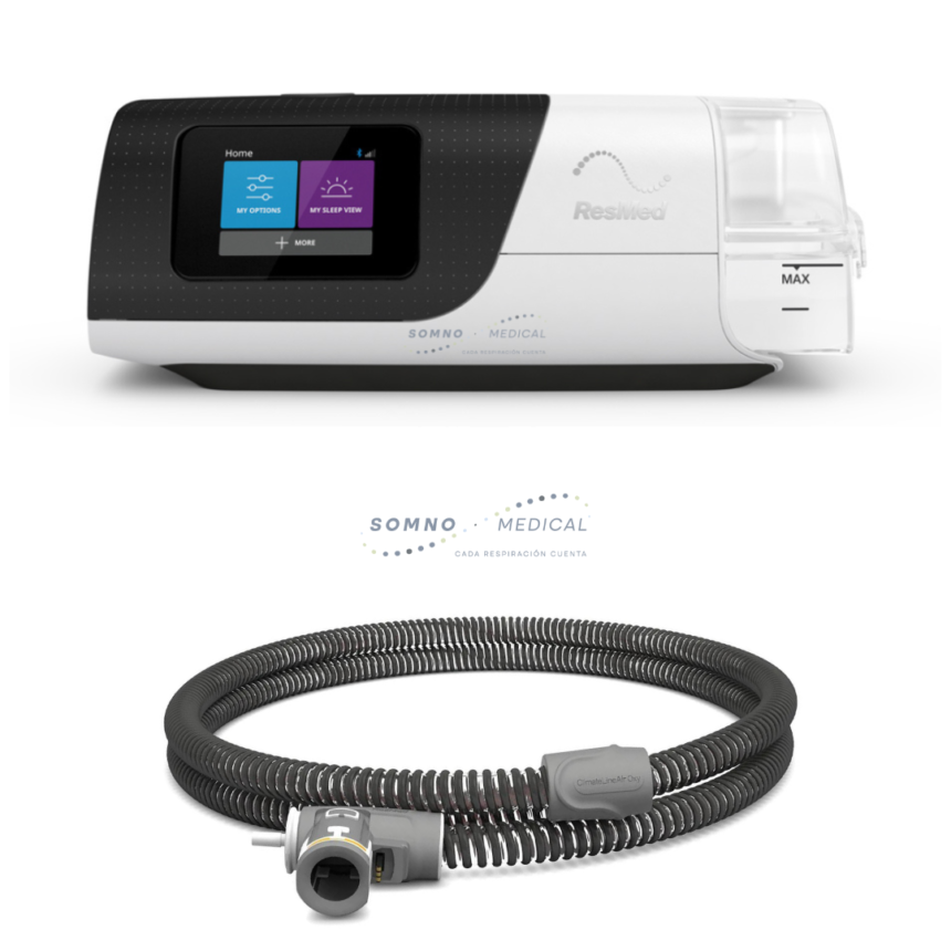 AUTOCPAP AIRSENSE S11 CON TUBO CALEFACCIONADO – RESMED - Somno Medical